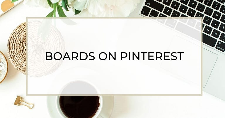 How to organize your Pinterest boards - Kaffeina Virtual Assistant